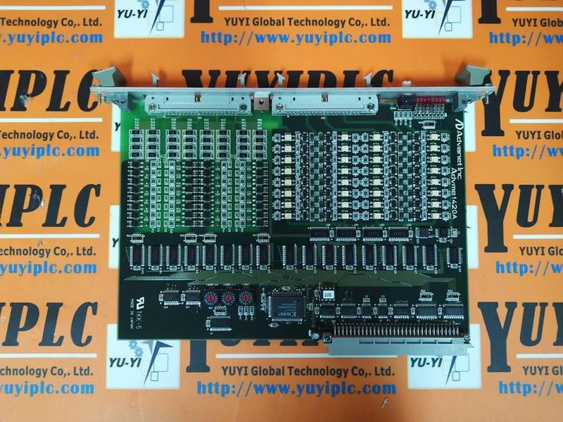ADVANET INC. ADVME1420A 32CH HIGH SPEED IN/OUT VME BOARD - 裕益科技自動化設備可程式 ...