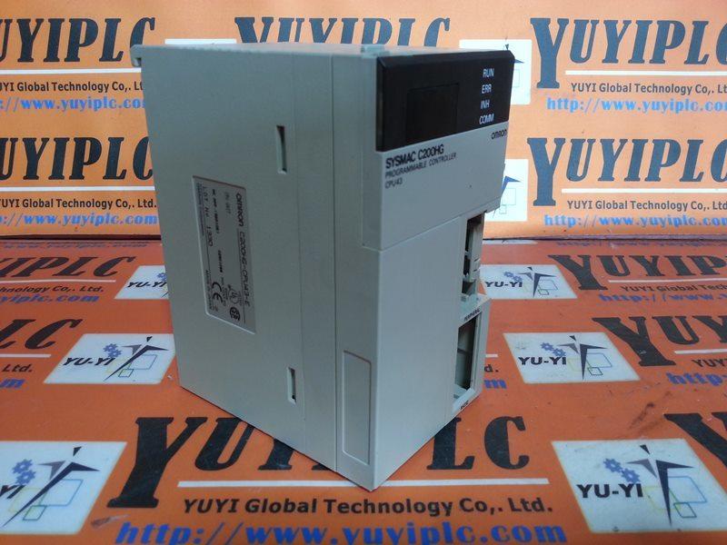 OMRON C200HG-CPU43-E PLC MODULE - 裕益科技自動化設備可程式編碼器PLC分散式控制系統DCS