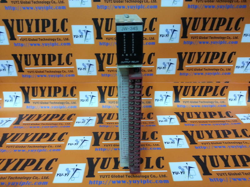SHARP OUTPUT MODULE JW-34S - 裕益科技自動化設備可程式編碼器PLC分散式控制系統DCS
