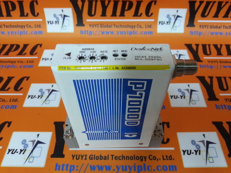 FUJIKIN P7000D FLOW CONTROLLER FCSP7102D-4CW2-F100 - 裕益科技自動化設備可程式編碼器PLC ...