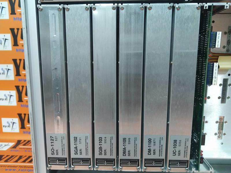 PROGRAMMED TEST SOURCE MODULE DM-1100 PTS FRQ. SYNTHESIZER - 裕益科技自動化設備可 ...