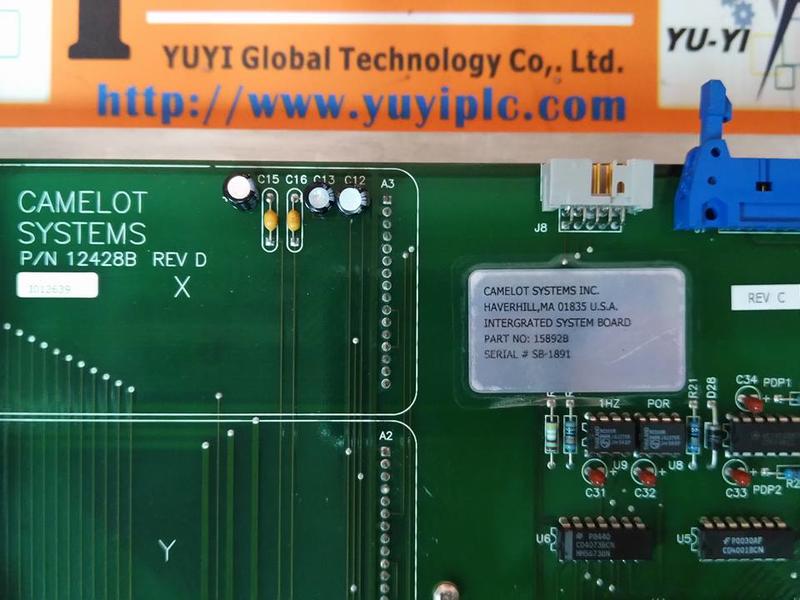 CAMELOT SYSTEMS INTERGRATED SYSTEM BOARD 15892B P/N 12428B - 裕益科技自動化設備可 ...