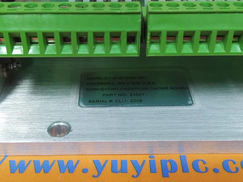 CAMELOT SYSTEMS 24001 CONVEYOR / LOADER / UNLOADER BOARD - PLC DCS ...