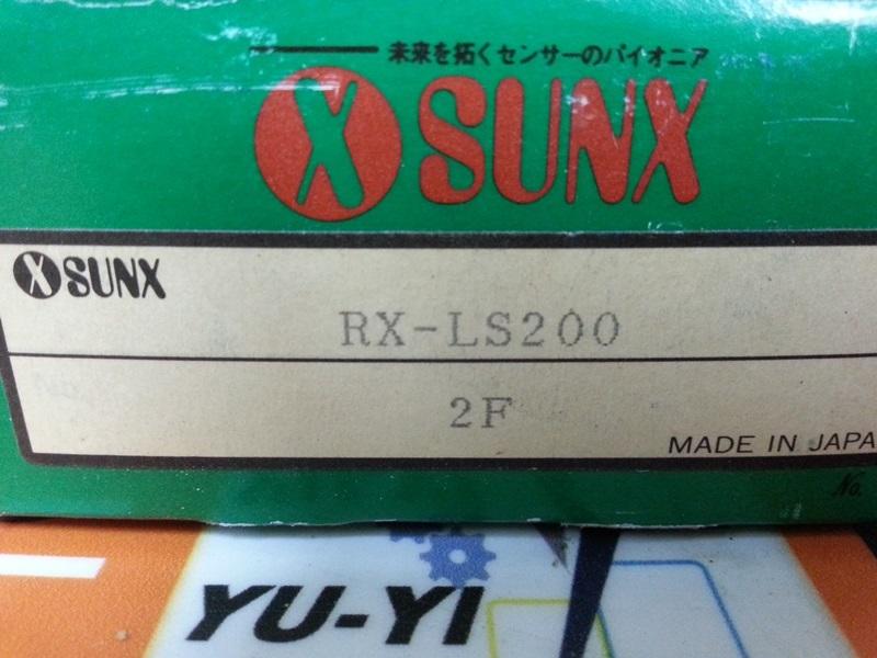 SUNX RX-LS200 Photoelectric Sensor -NEW - 裕益科技自動化設備可程式編碼器PLC分散式控制系統DCS