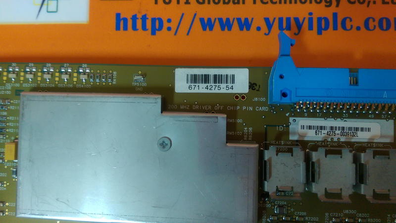 CREDENCE 671-4275-54 200 MHZ DRIVER OFF CHIP PIN CARD - PLC DCS SERVO ...