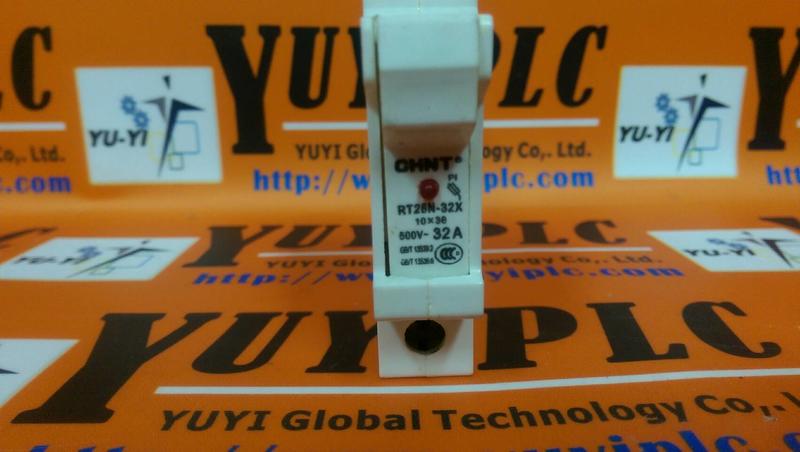 CHNT RT28N-32X 1P Fuse base - 裕益科技自動化設備可程式編碼器PLC分散式控制系統DCS