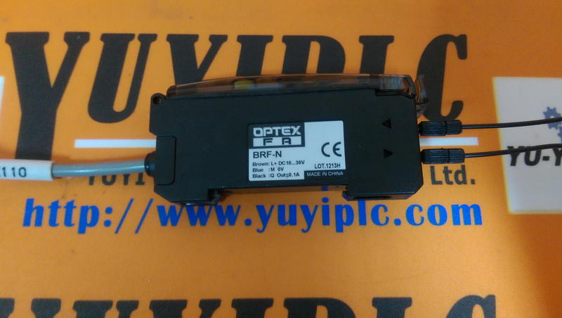 OPTEX BRF-N Fiber Amplifier - PLC DCS SERVO Control MOTOR POWER SUPPLY ...