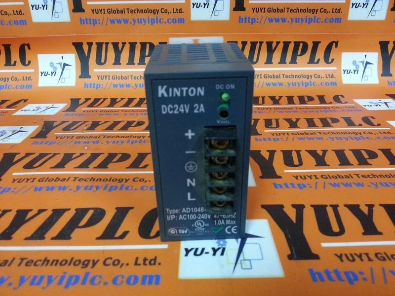 KINTON AD1048-24FS POWER SUPPLY - 裕益科技自動化設備可程式編碼器PLC分散式控制系統DCS