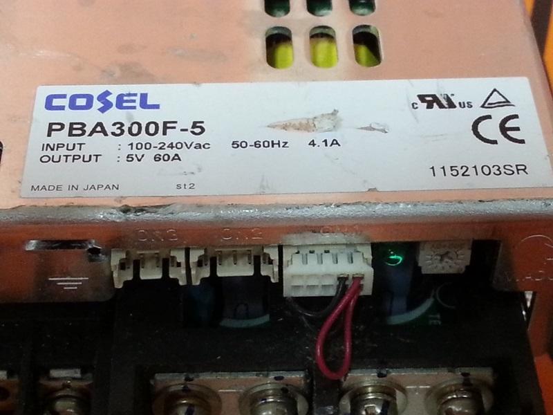 COSEL PBA300F-5 POWER SUPPLY - 裕益科技自動化設備可程式編碼器PLC分散式控制系統DCS
