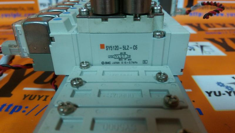 SMC SY5120-5LZ-C6 Solenoid Valve - 裕益科技自動化設備可程式編碼器PLC分散式控制系統DCS