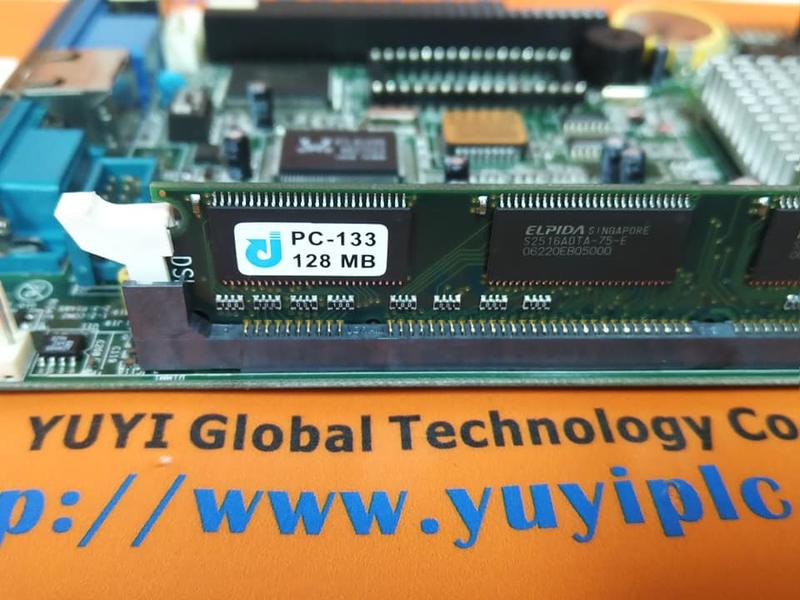 HALF-SIZE IAS-BuS CPU CARD KCM1 W/ RTL8100B W/ 128MB RAM - PLC DCS ...