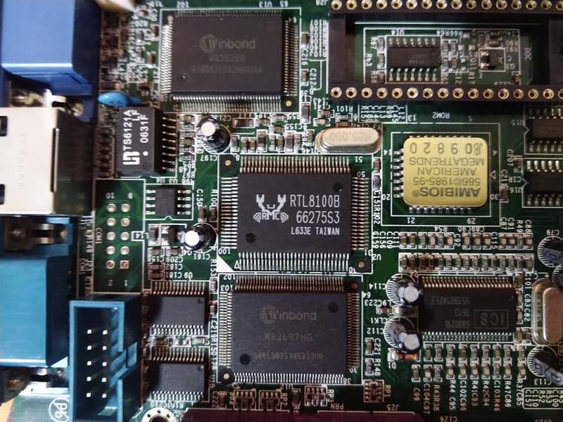 HALF-SIZE IAS-BuS CPU CARD KCM1 W/ RTL8100B W/ 128MB RAM - PLC DCS ...