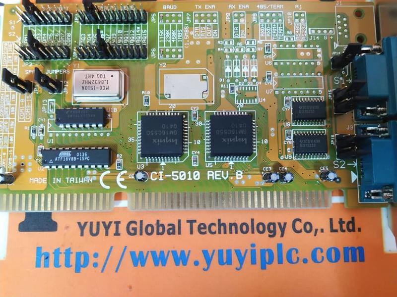 StarTech RS232/TWIN SERIAL PORT ISA PC INTERFACE CARD CI-501 - 裕益科技自動化 ...