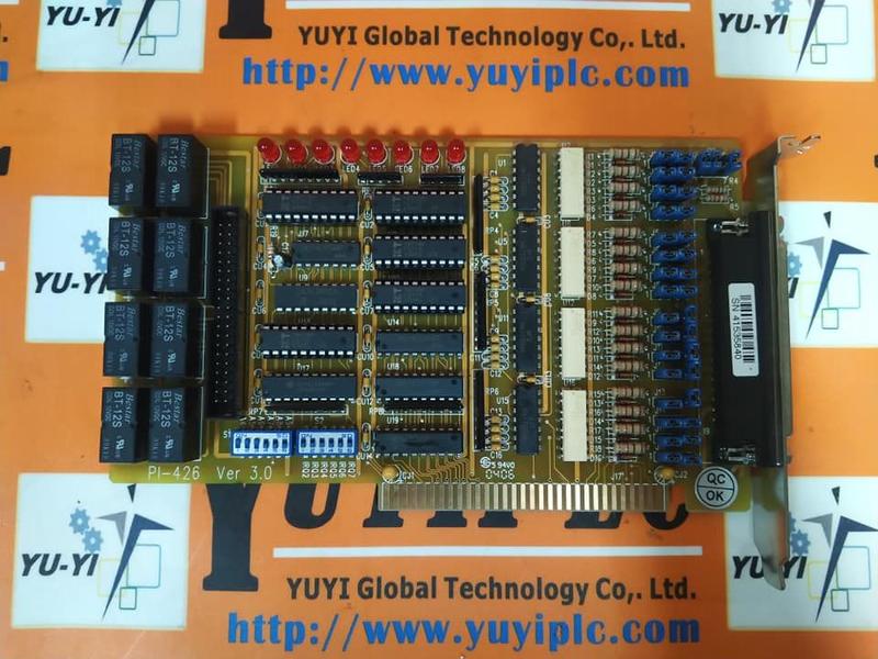 DHL/EMS PI-426 VER 3.0 ISA INTERFACE CARD 8 CHANNEL RELAY - 裕益科技自動化設備可 ...