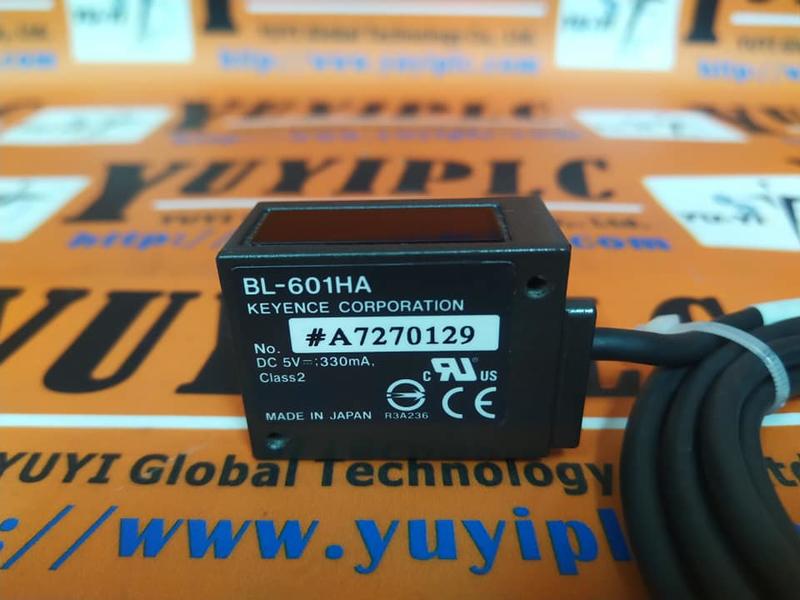 KEYENCE BL-601HA ULTRA SMALL LASER BARCODE READER - 裕益科技自動化設備可程式編碼器PLC ...
