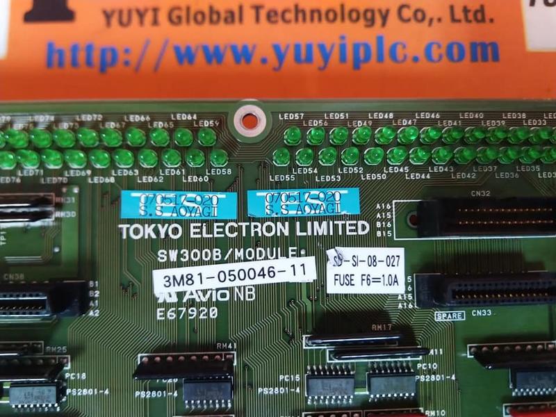 TEL TOKYO ELECTRON SW300B/MODULE PCB CONTROL BOARD - 裕益科技自動化設備可程式編碼器PLC ...