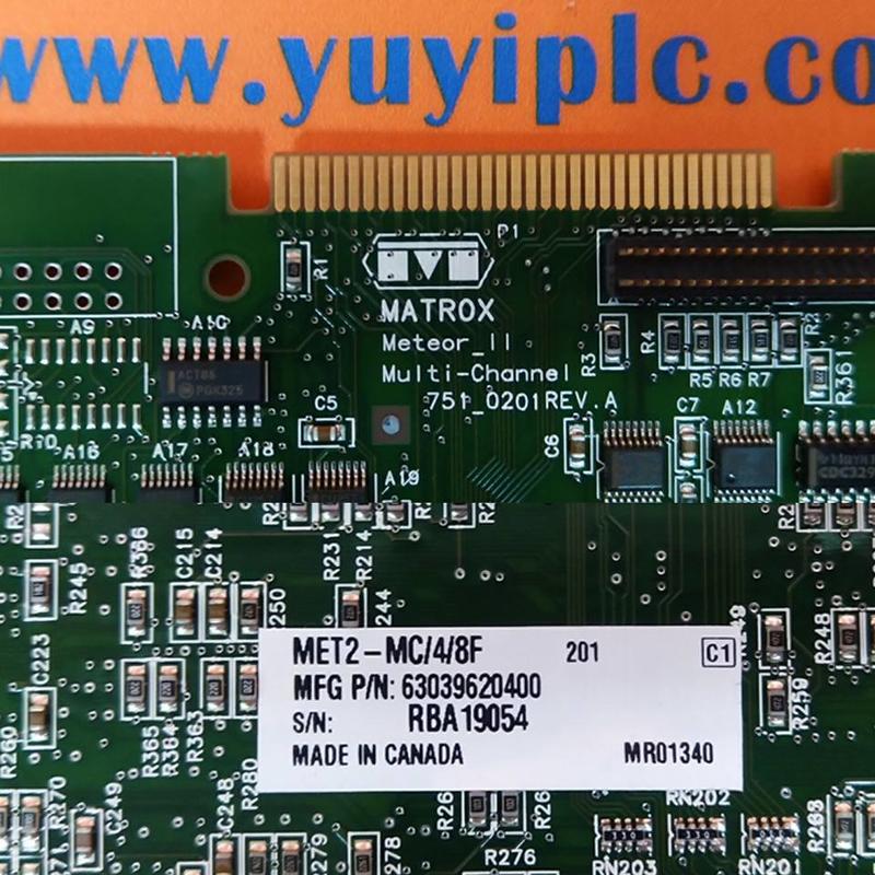 MATROX 751_0201 REV.A MET2-MC/4/8F METEOR_II MUTI-CHANNEL - PLC DCS ...