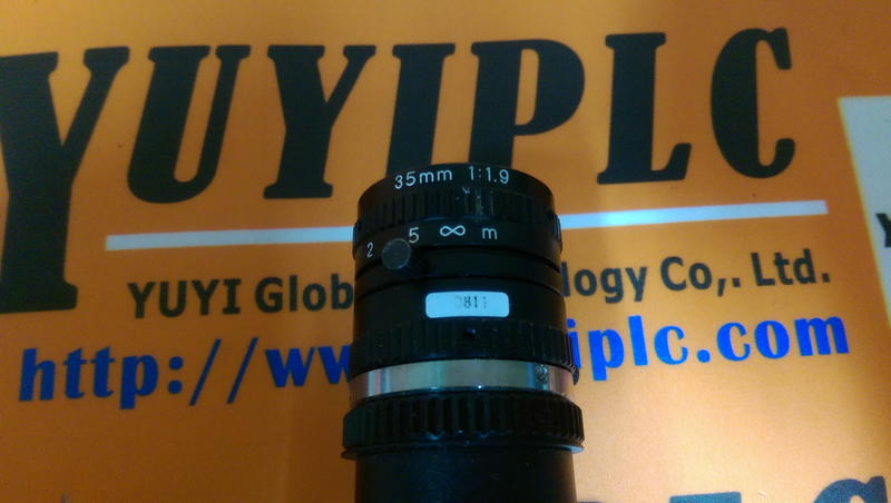 35MM 1:1.9 fixed focus lens - 裕益科技自動化設備可程式編碼器PLC分散式控制系統DCS