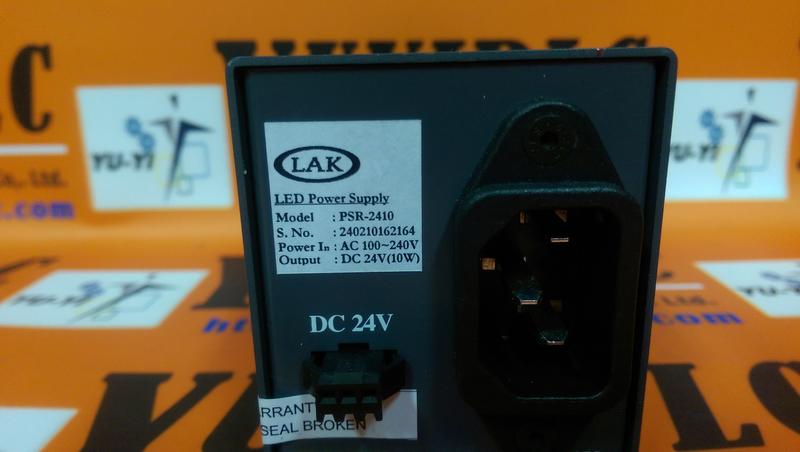 LAK PSR-2410 single-channel LED light - PLC DCS SERVO Control MOTOR ...
