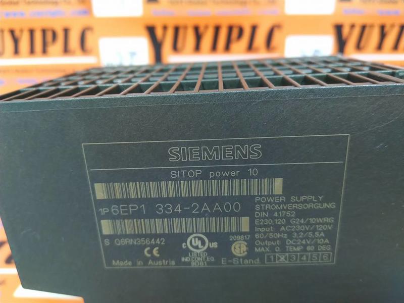 SIEMENS SITOP POWER 10 6EP1 334-2AA00 - 裕益科技自動化設備可程式編碼器PLC分散式控制系統DCS