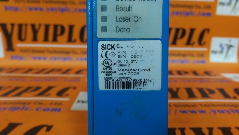 SICK CL450-0010 LASER BARCODE RASTER SCANNER - 裕益科技自動化設備可程式編碼器PLC分散式控制系統DCS