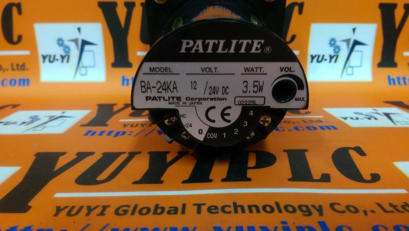 PATLITE BA-24KA Sound alarm - PLC DCS SERVO Control MOTOR POWER SUPPLY ...