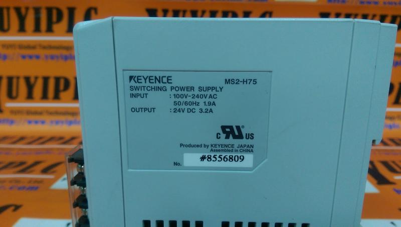 MS2-H75 KEYENCE Switching Power Supply - PLC DCS SERVO Control MOTOR ...