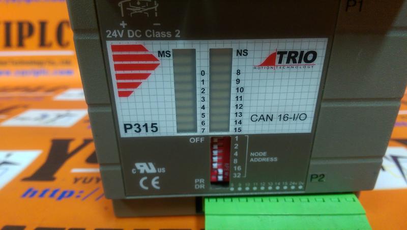 Trio P315 Can 16-i/o 24v DC Class 2 Module - PLC DCS SERVO Control ...