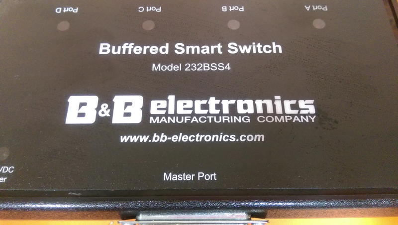 B&B ELECTRONICS 232BSS4 BUFFERED SMART SWITCH - 裕益科技自動化設備可程式編碼器PLC分散式控制 ...