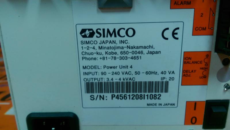 SIMCO POWER UNIT 4 Fault Detection Circuit System - 裕益科技自動化設備可程式編碼器PLC ...