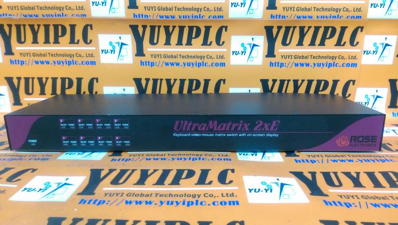 ROSE EP2-2X4U 4-Port KVM Switch - PLC DCS SERVO Control MOTOR POWER ...
