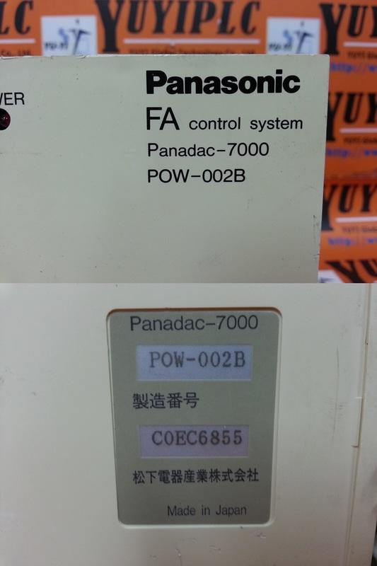 PANASONIC FA Control System PANADAC-7000 POW-002 - PLC DCS SERVO ...