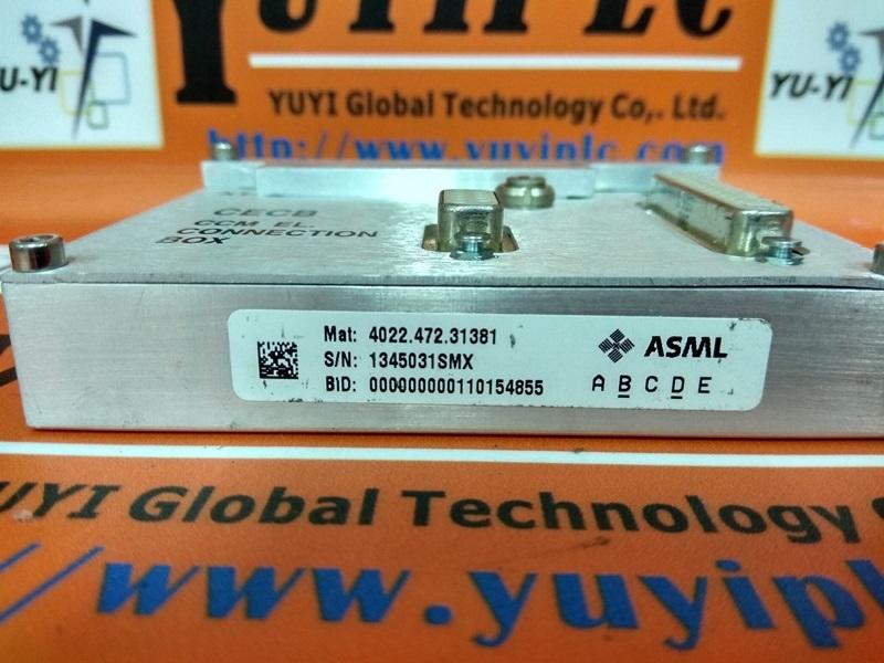 ASML Connection box 4022.472.31381 - PLC DCS SERVO Control MOTOR POWER ...