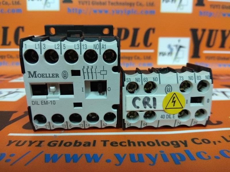 MOELLER 40 DIL E / DIL EM-10 - PLC DCS SERVO Control MOTOR POWER SUPPLY ...