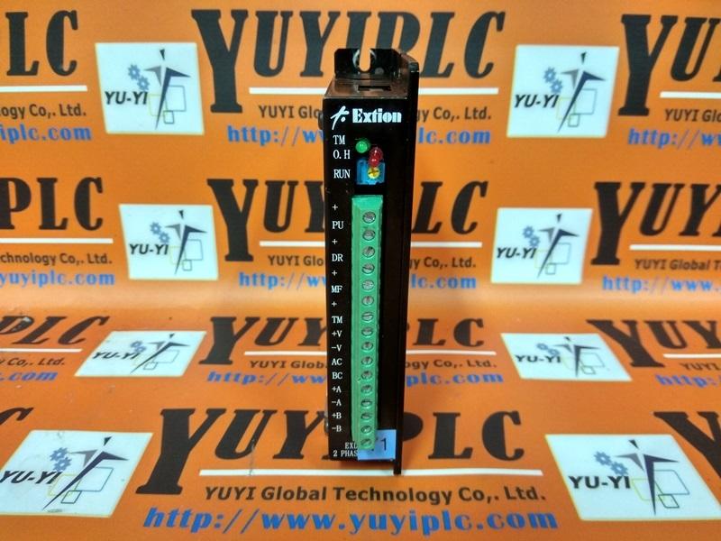 EXTION EXD2040M 2 PHASE STEPPING DRIVER - 裕益科技自動化設備可程式編碼器PLC分散式控制系統DCS