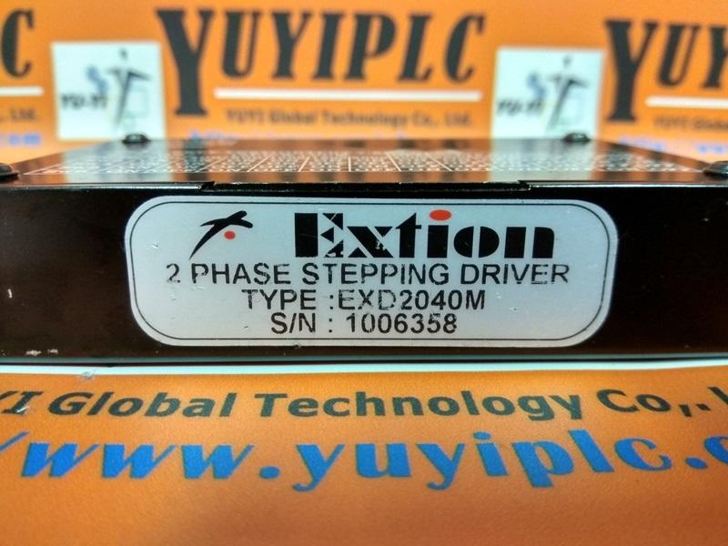 EXTION EXD2040M 2 PHASE STEPPING DRIVER - PLC DCS SERVO Control MOTOR ...