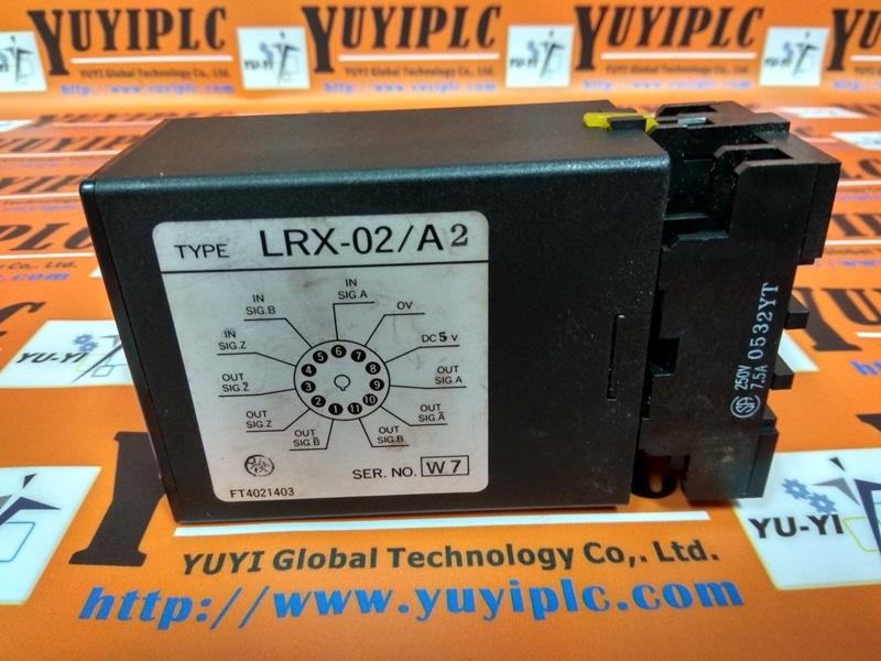 YASKAWA LRX-02/A2 FT4021403 Control Driver - PLC DCS SERVO Control ...