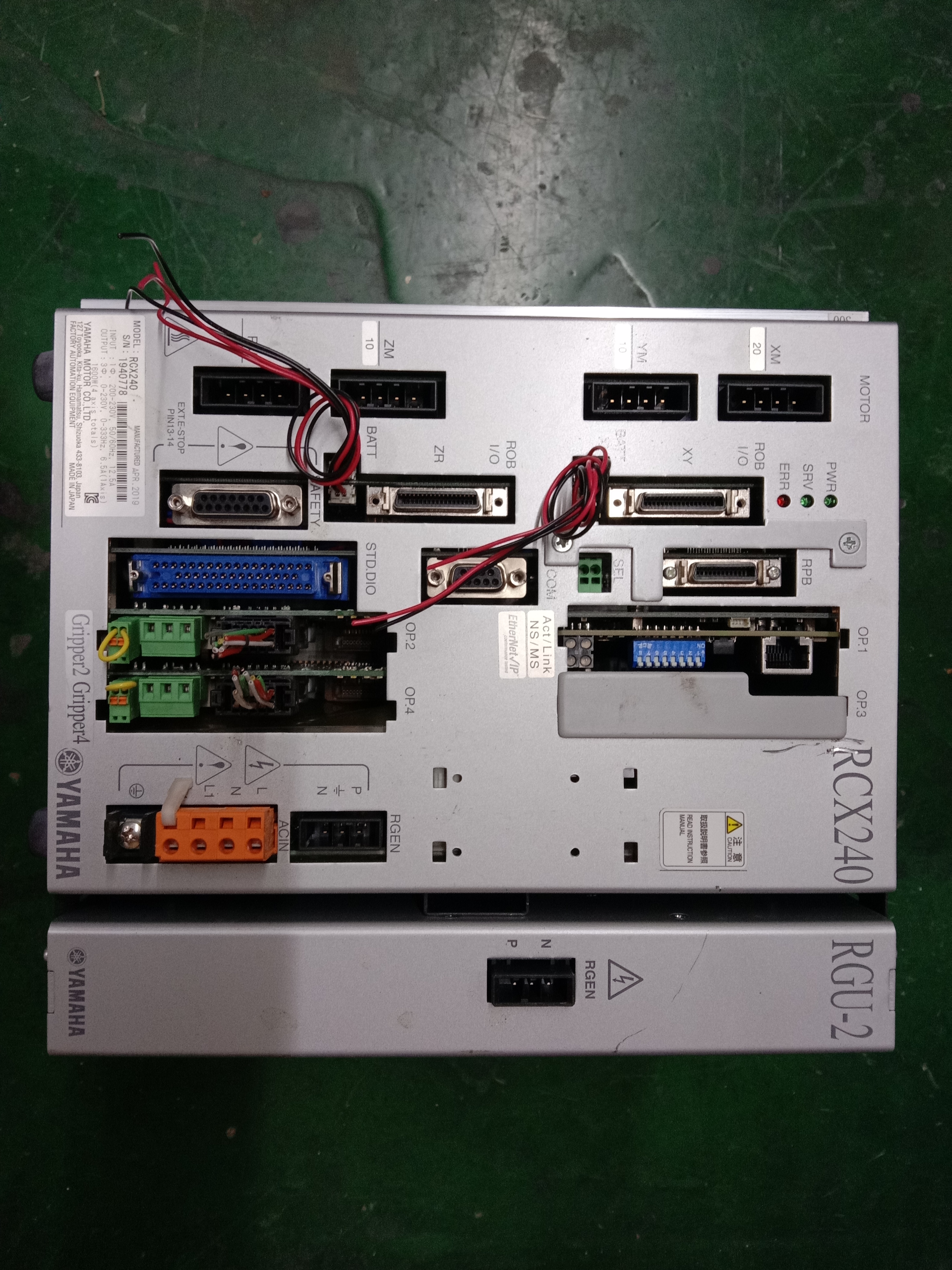 YAMAHA RCX240 Controller - 裕益科技自動化設備可程式編碼器PLC分散式控制系統DCS