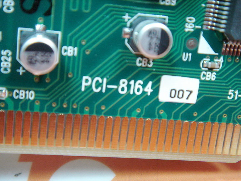 ADLINK PCI-8164 - 裕益科技自動化設備可程式編碼器PLC分散式控制系統DCS