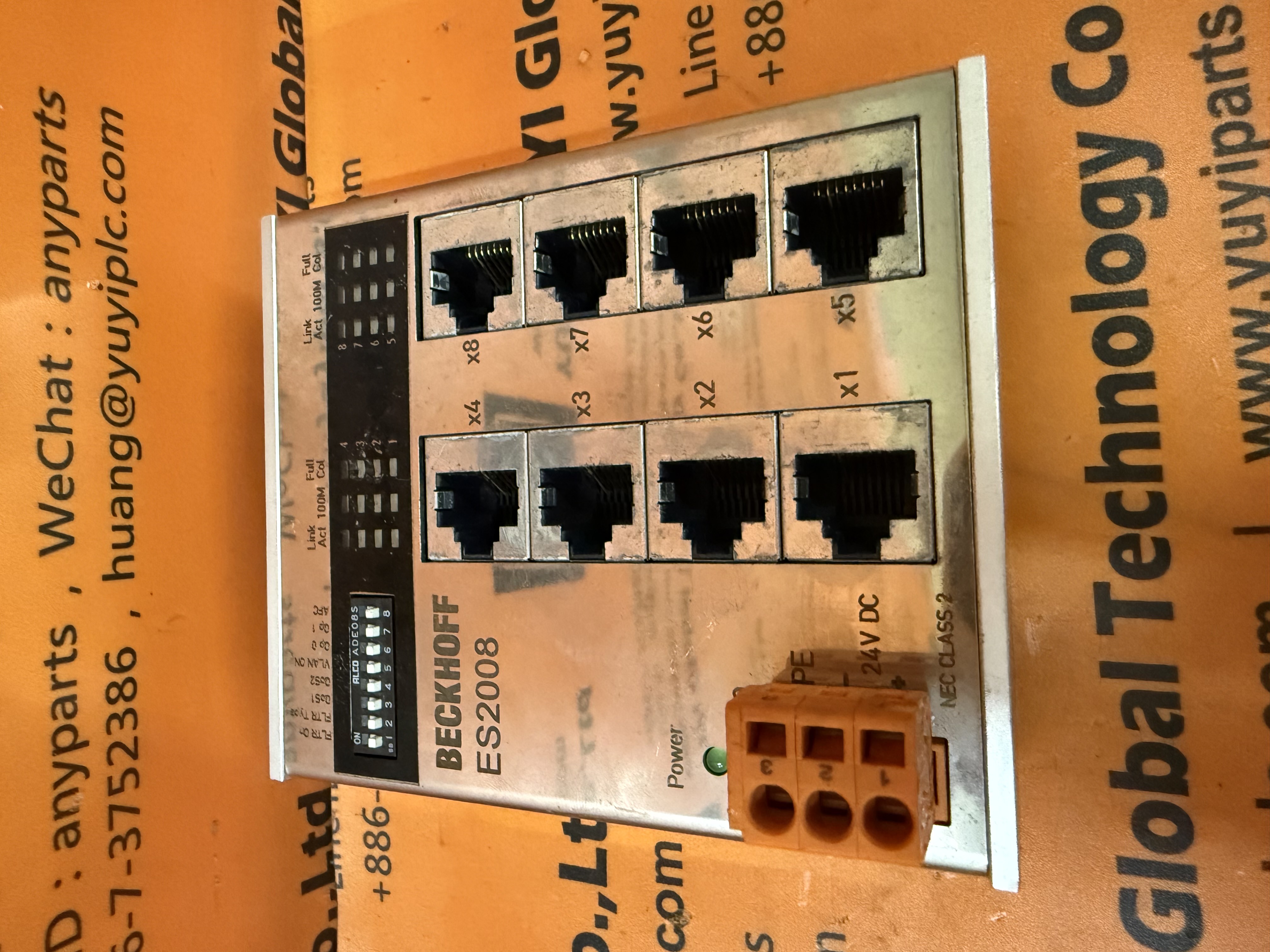 BECKHOFF ES2008-0000 - 裕益科技自動化設備可程式編碼器PLC分散式控制系統DCS