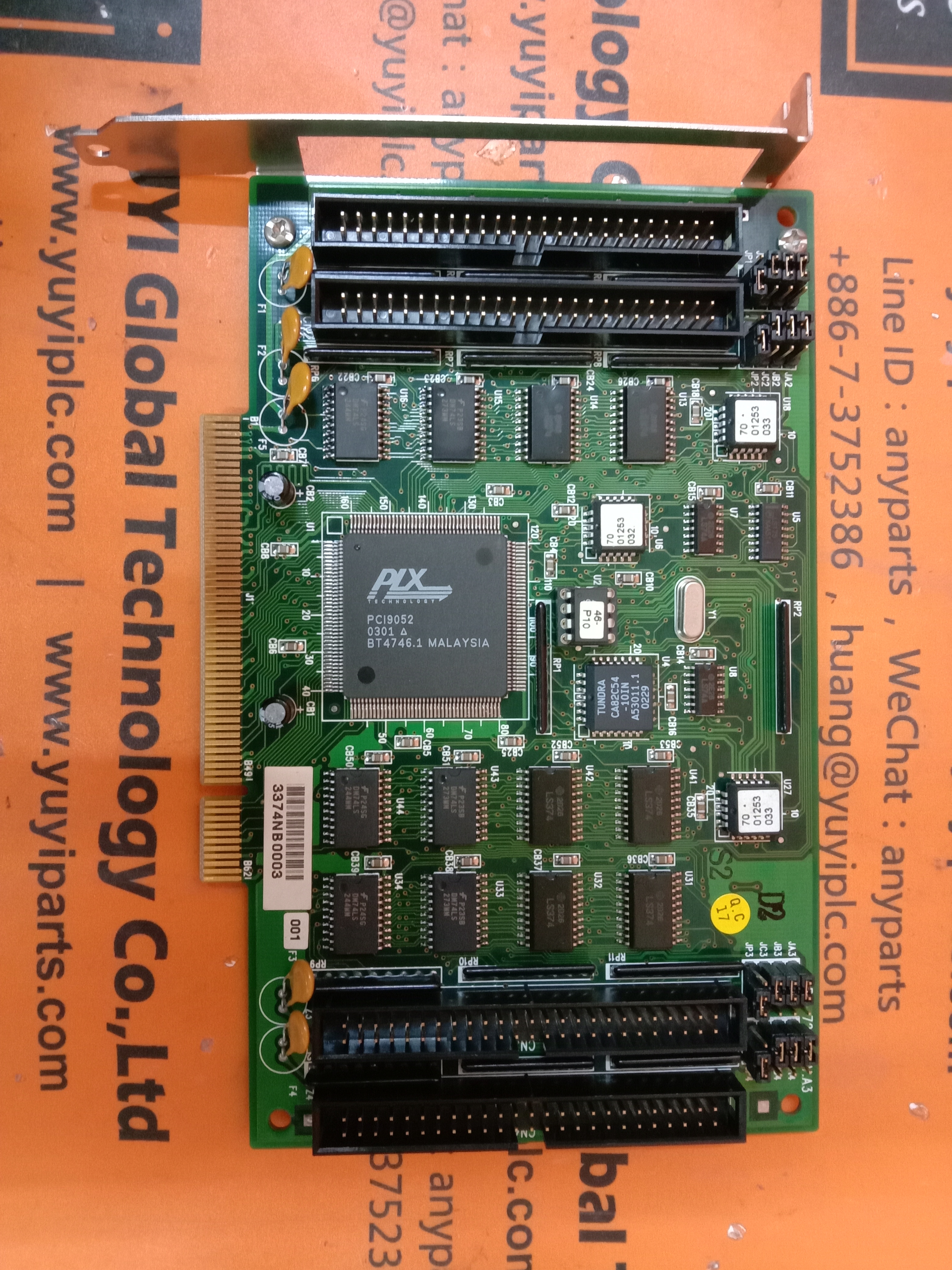 ADLINK PCI-7296 REV.A Data Acquisition DAQ Card - PLC DCS SERVO Control ...