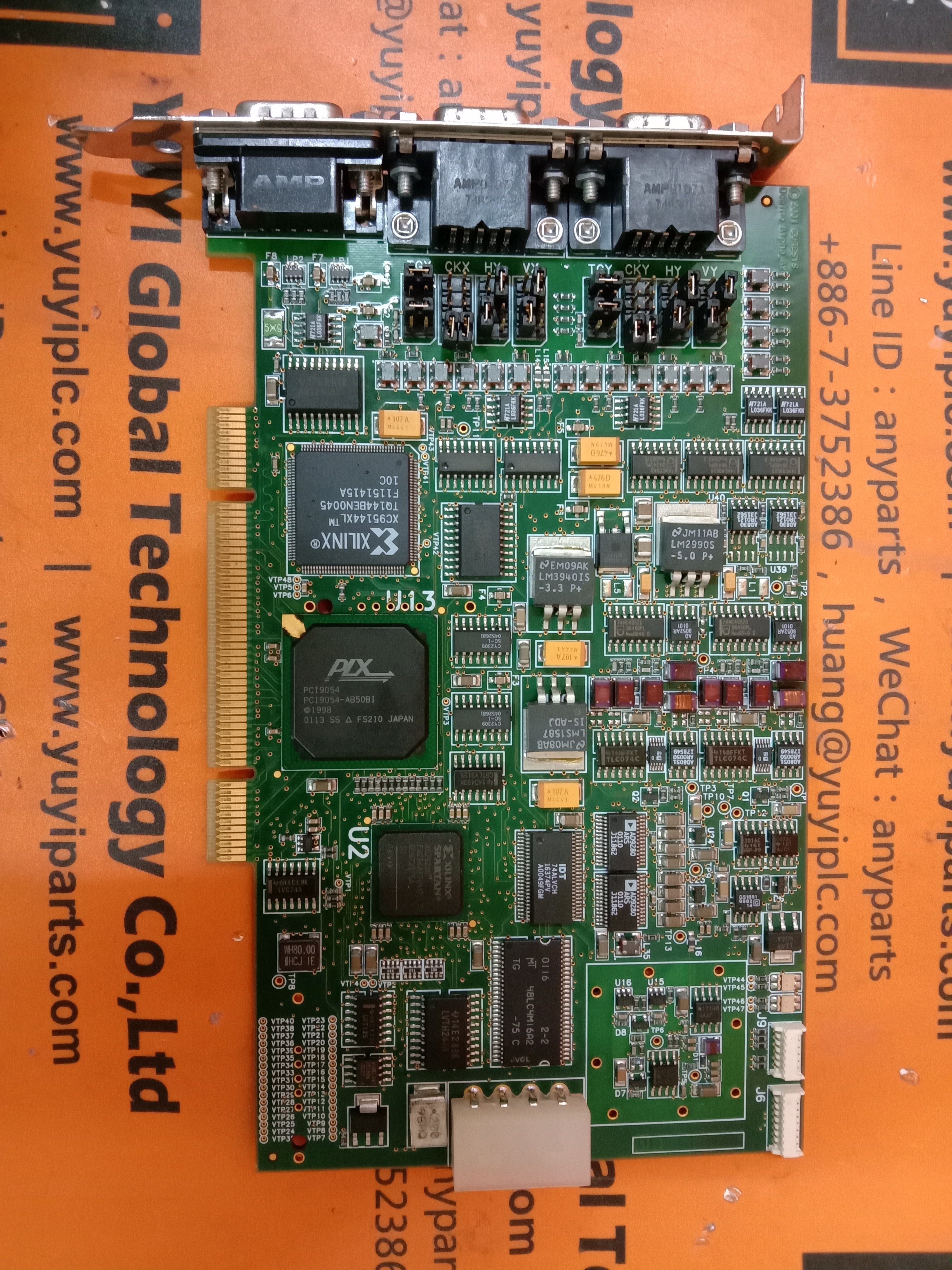 EURESYS P/N-EV 1160_A2_3 DOMINO ALPHA A2 FRAME GRABBER MEMORY CARD ...