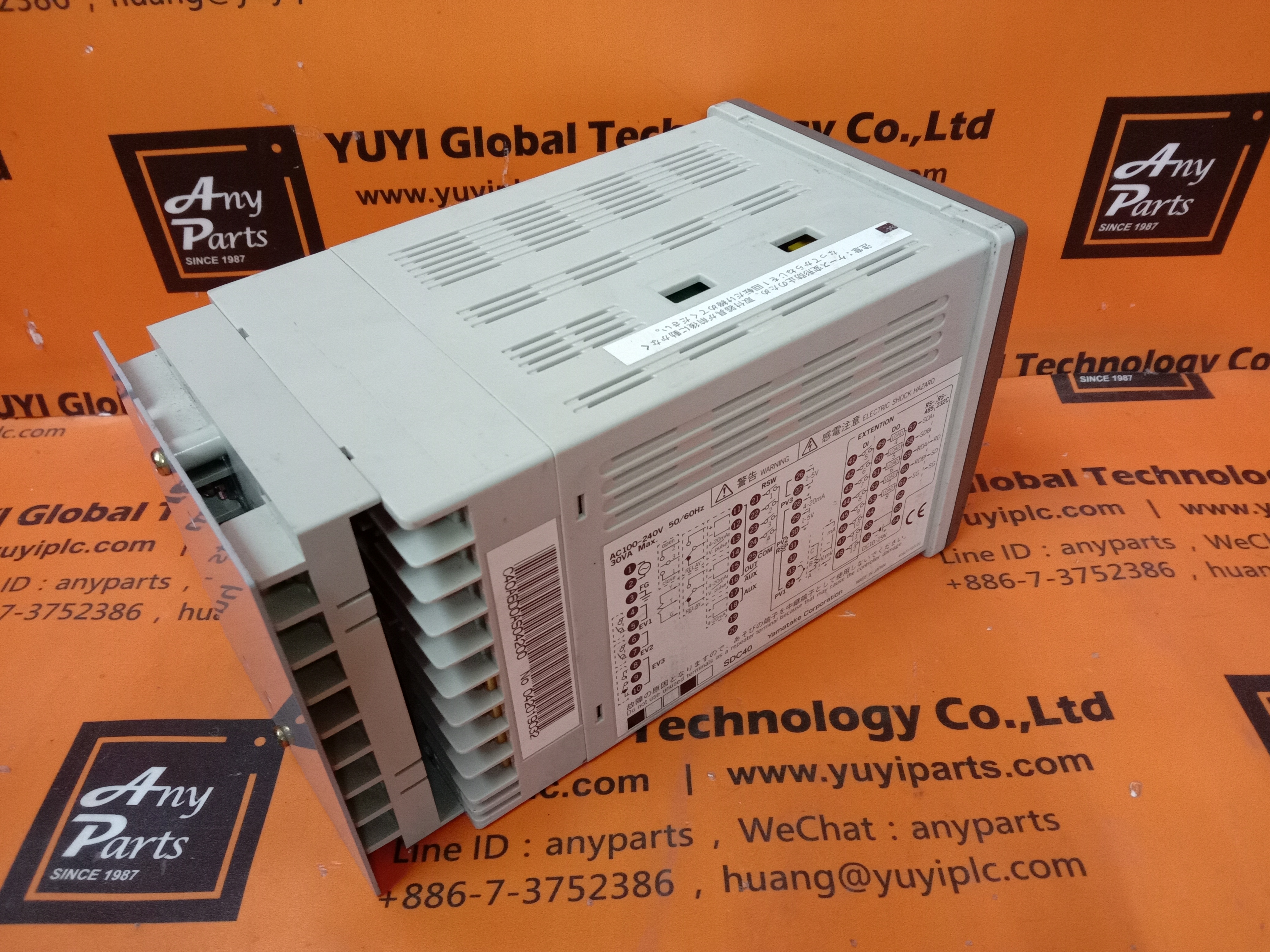 YAMATAKE SDC40 C40A6D0AS04200 CONTROLLER - PLC DCS SERVO Control MOTOR ...