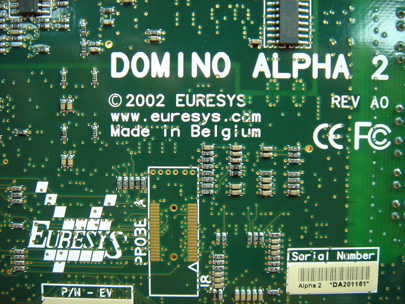 EURESYS DOMINO ALPHA 2 (PN1161_A0_1) - PLC DCS SERVO Control MOTOR ...