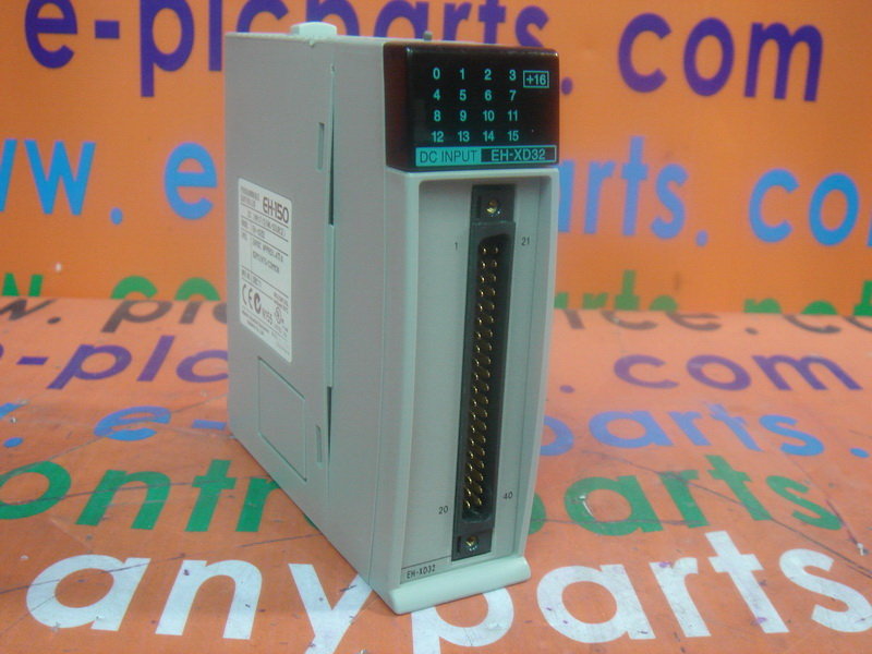 HITACHI DC INPUT EH-XD32 - 裕益科技自動化設備可程式編碼器PLC分散式控制系統DCS