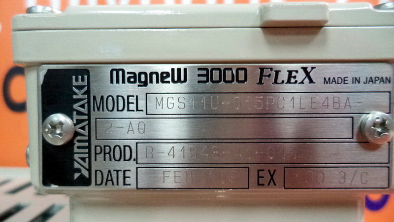 YAMATAKE MagneW 3000 FLEX MGS11U-015PC1LE4BA-2-AQ / KIC20AZ-AXX0XXV-X ...