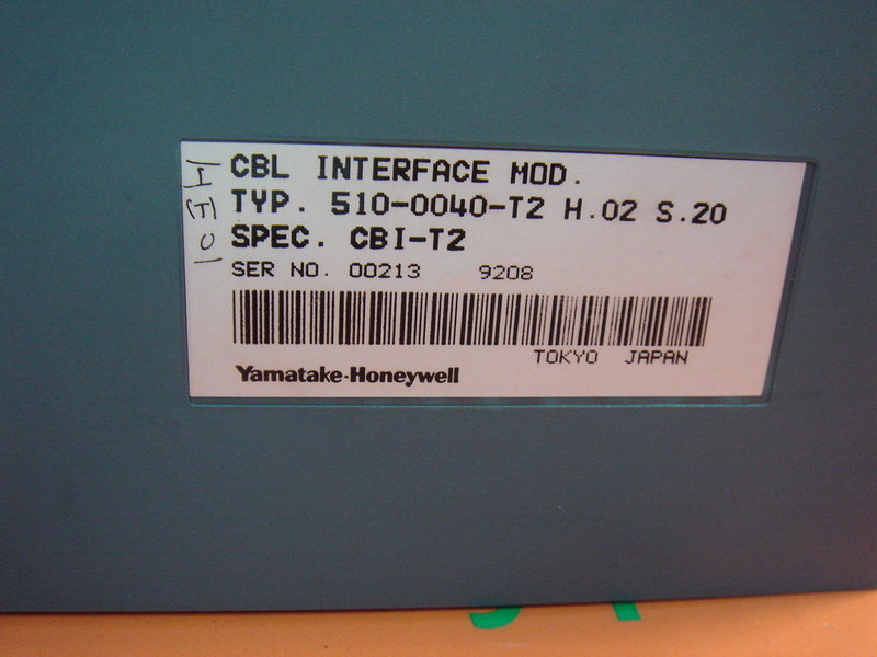 YAMATAKE-HONEYWELL 510-0040-T2 - PLC DCS SERVO Control MOTOR POWER ...