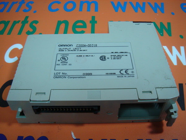 OMRON OUTPUT MODULE 32POINT FOR CPU 21/23/31/H C200H-OD218 - 裕益科技自動化設備可 ...