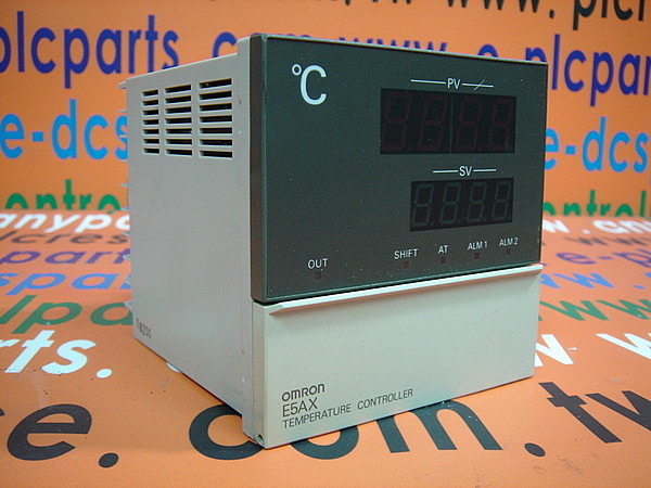 OMRON TEMPERATURE CONTROL 100-240VAC E5AX-A - 裕益科技自動化設備可程式編碼器PLC分散式控制系統DCS