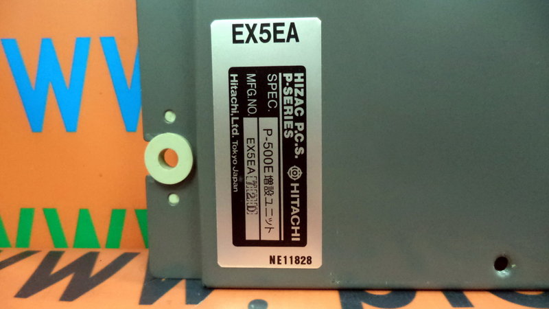 Hitachi P-SERIES P-500E EX5EA72 - 裕益科技自動化設備可程式編碼器PLC分散式控制系統DCS
